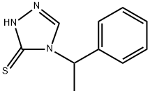 CAS#:642075-26-1 | 3H-1,2,4-Triazole-3-thione, 2,4-dihydro-4-(1-phenylethyl)- | Chemsrc