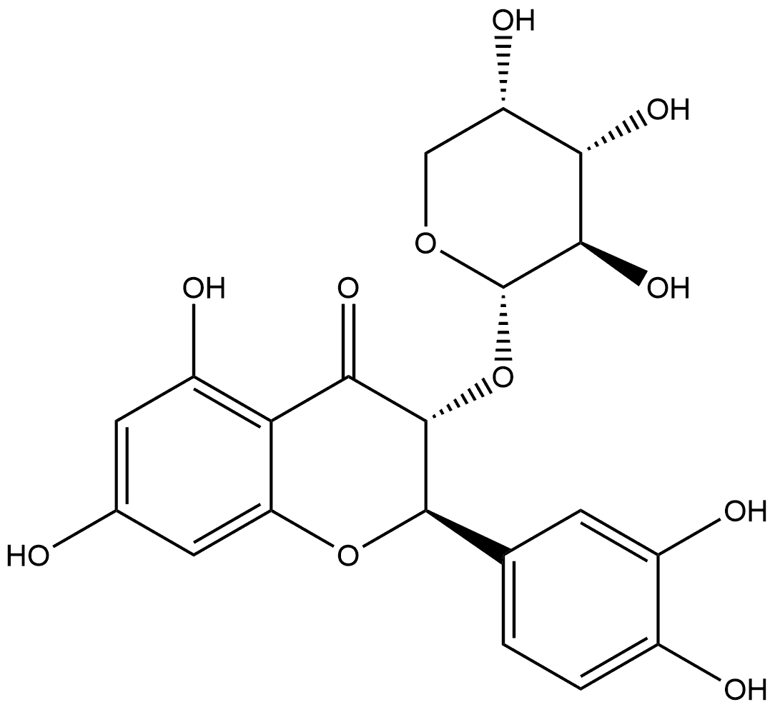 219808-20-5_CAS号:219808-20-5_4H-1-Benzopyran-4-one, 3-(α-L-arabinopyranosyloxy)-2-(3,4 ...