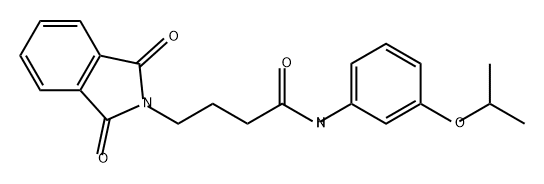 CAS#:928975-34-2 | 2H-Isoindole-2-butanamide, 1,3-dihydro-N-[3-(1-methylethoxy)phenyl]-1,3-dioxo ...
