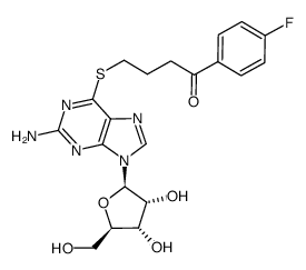 88010-97-3_CAS号:88010-97-3_4-[2-Amino-9-((2R,3R,4S,5R)-3,4-dihydroxy-5-hydroxymethyl-tetrahydro ...