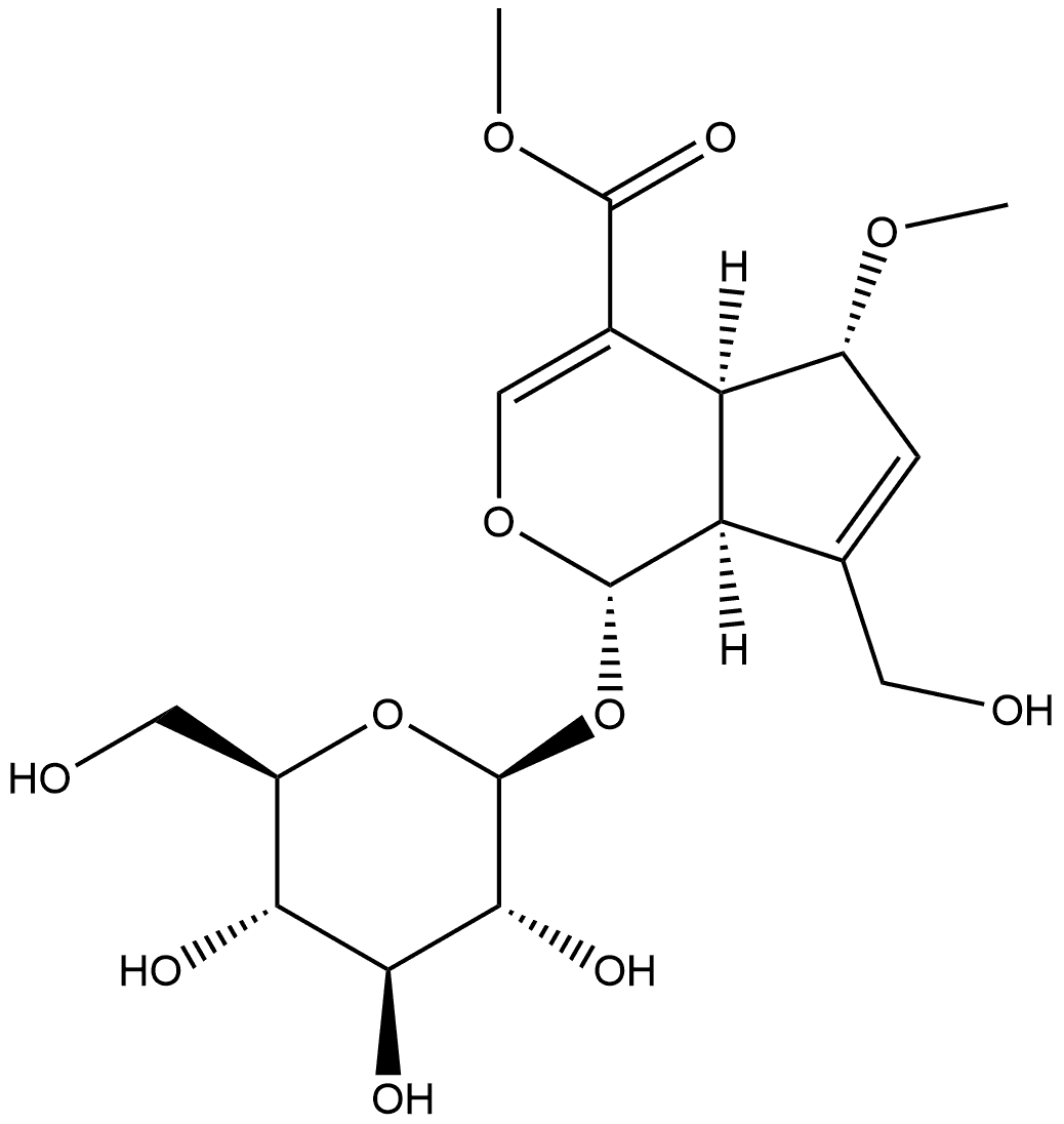 CAS#:655225-30-2 | Methyl (1S,4aS,5R,7aS)-1-(β-D-glucopyranosyloxy)-1,4a,5,7a-tetrahydro-7 ...