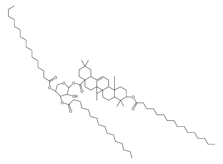 83145-46-4_CAS号:83145-46-4_[(2S,3R,4R,5S)-4,5-di(hexadecanoyloxy)-3-hydroxyoxan-2-yl] (4aS,6aS ...