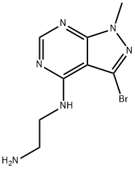 CAS#:1258651-37-4 | N-(2-aminoethyl)-3-bromo-1-methyl-1H-pyrazolo[3,4-d]pyrimidin-4-amine | Chemsrc