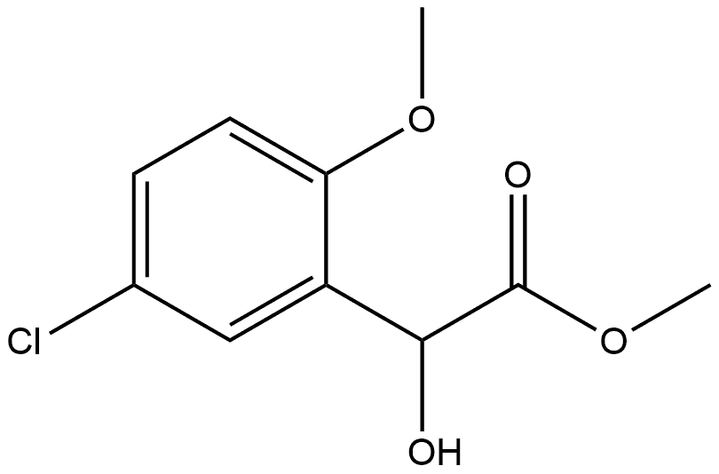 1517350-54-7_CAS号:1517350-54-7_Benzeneacetic acid, 5-chloro-α-hydroxy-2-methoxy-, methyl ester - 化源网