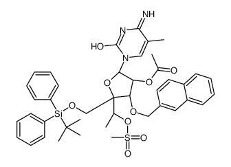 CAS#:1197033-03-6 | [(2R,3R,4S,5R)-2-(4-amino-5-methyl-2-oxopyrimidin-1-yl)-5-[[tert-butyl ...