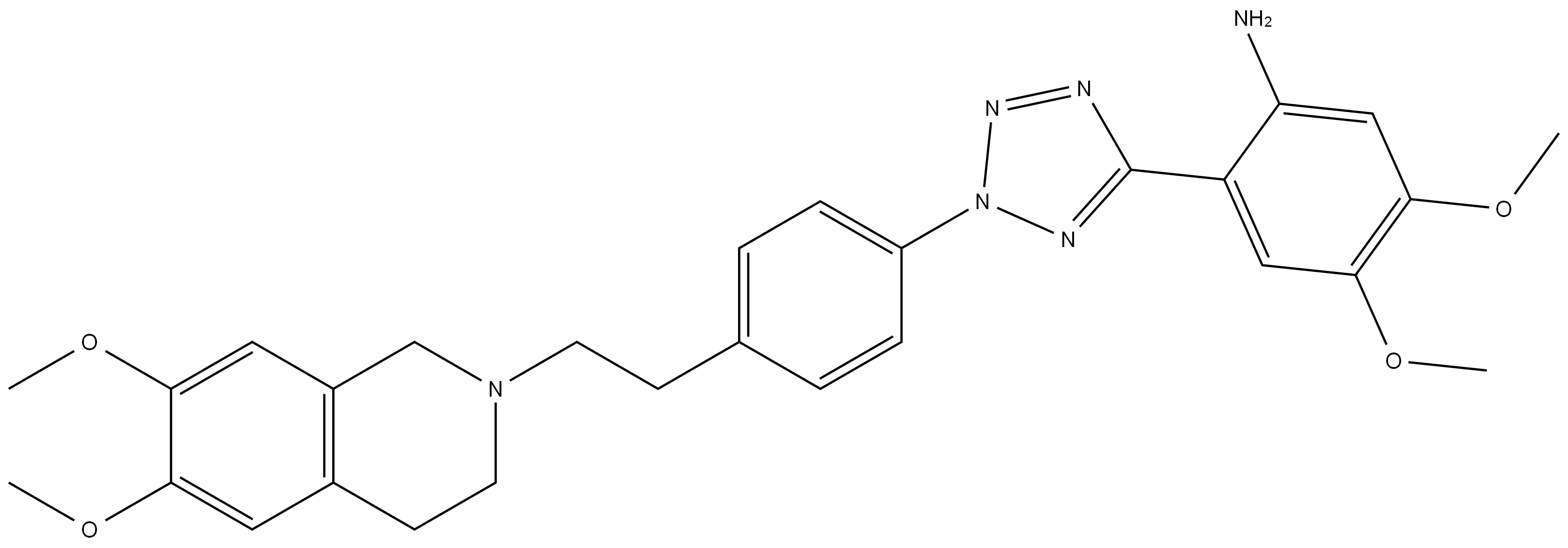 CAS#:849675-46-3 | 2-(2-(4-(2-(6,7-dimethoxy-3,4-dihydroisoquinolin-2(1H)-yl)ethyl)phenyl)-2H ...